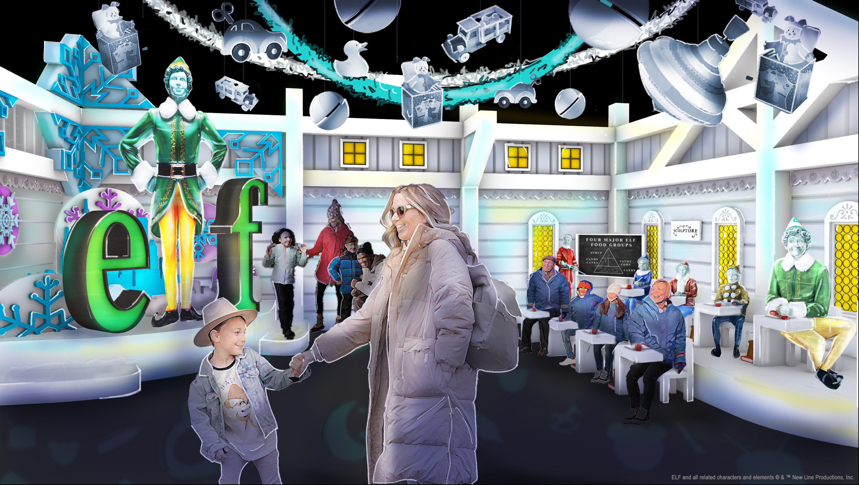 ICE! regresa al Gaylord Palms con temática de la película Elf